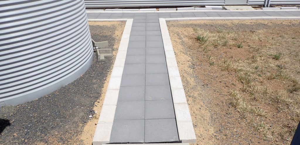Paver and Edge Block Pathway - Cowra Concrete Products
