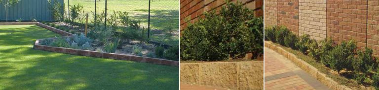 Interlocking Garden Edge - Cowra Concrete Products