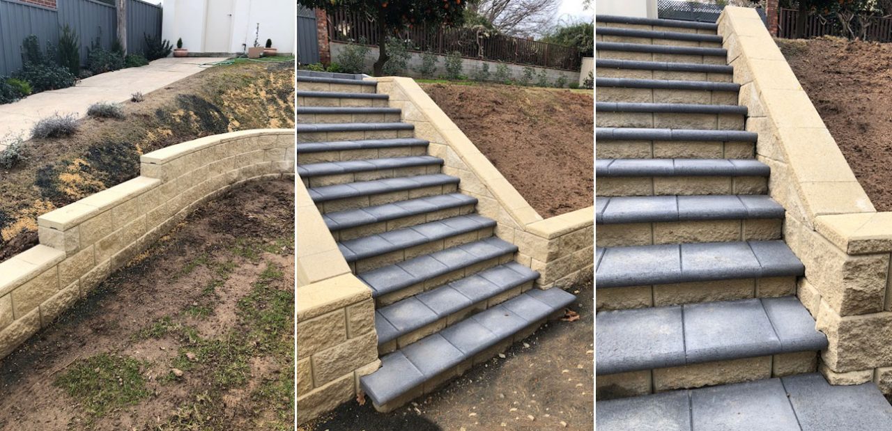 Tasman Retaining Wall - Cowra Concrete Products